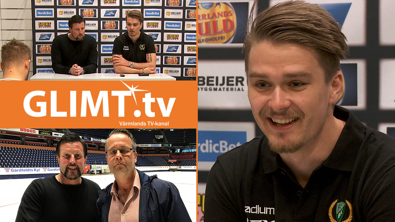 Färjestad presenterar nyförvärvet Linus Johansson – Glimt TV